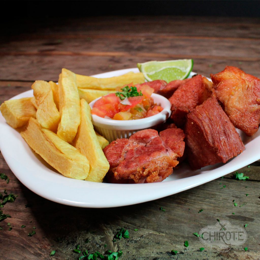 Chicharrón con Yuca – Chirote Boquería Birrera